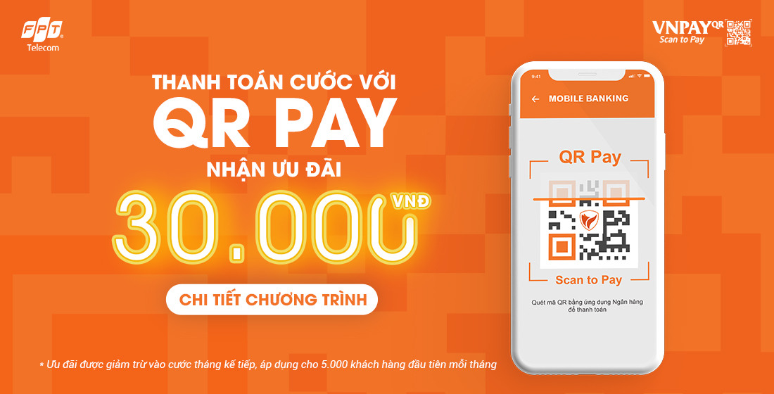 Thanh Toán Cho Dịch Vụ Internet Và Truyền Hình FPT | PAY FPT